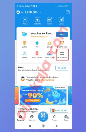 Harga Token Listrik di DANA dan Cara Belinya | DilinkAja.com